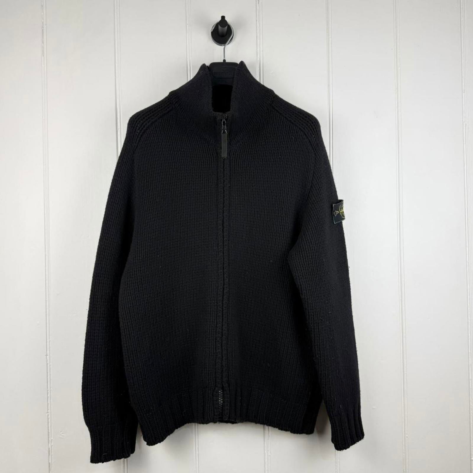 Stone Island Heavyweight Wool Knit 90's (XL) – fordgarmz