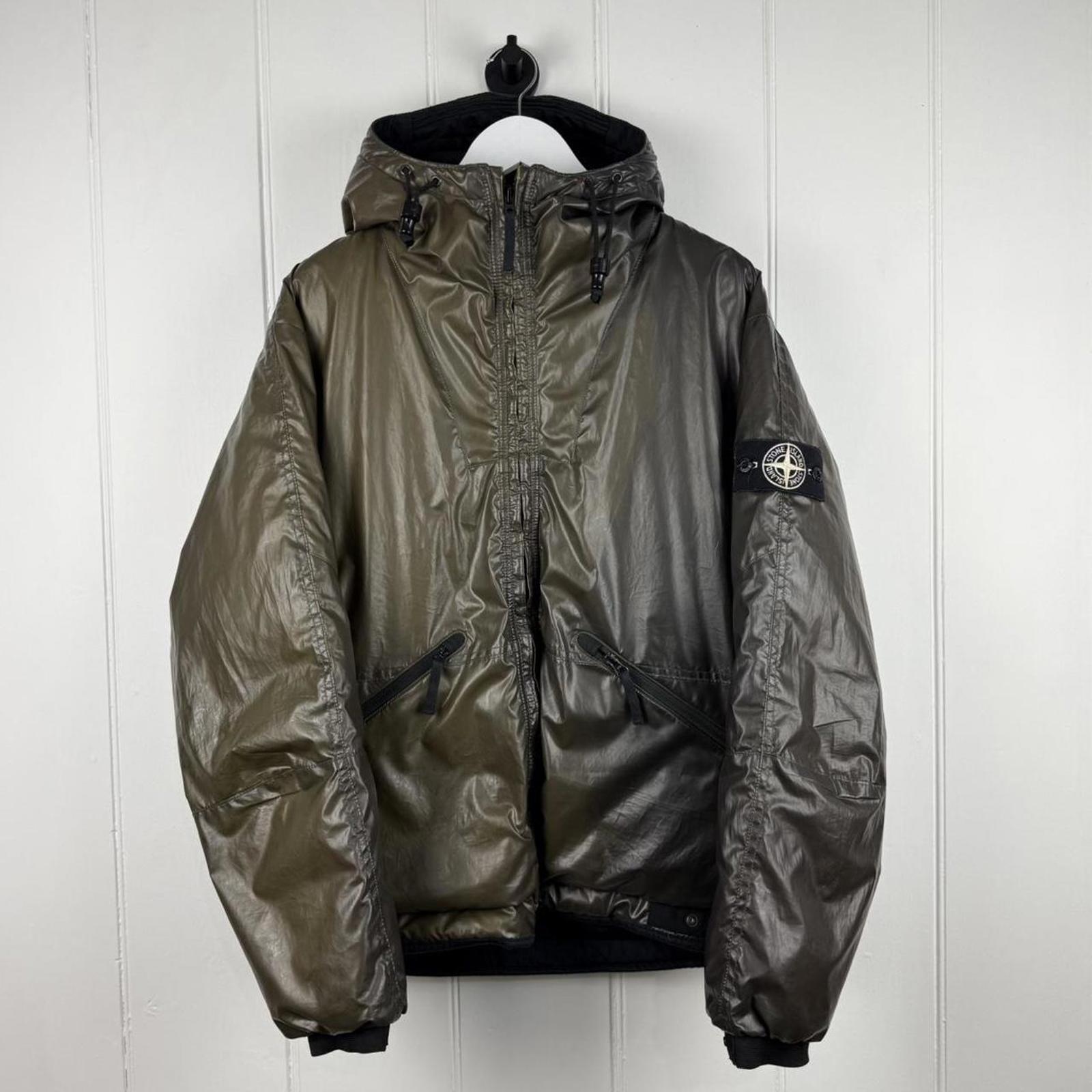 Stone Island Ice Jacket – Dark Brown to Khaki (Heat-Reactive) (XL ...